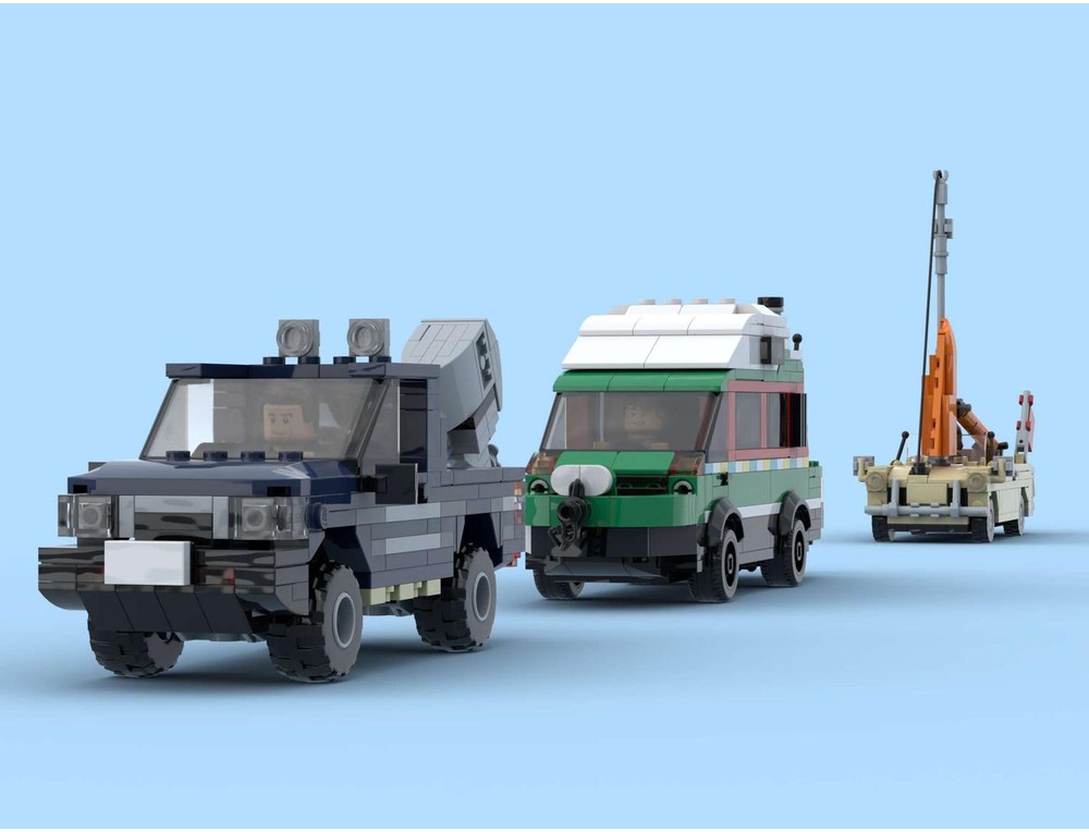 LEGO MOC Top Gear - Amphibious cars by Fijabrickstar | Rebrickable ...