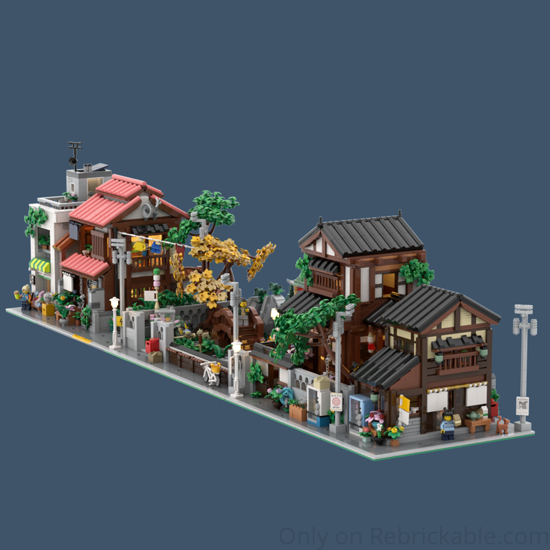 LEGO MOC-208973 Japanese Modular Collection I by rebelnili ...