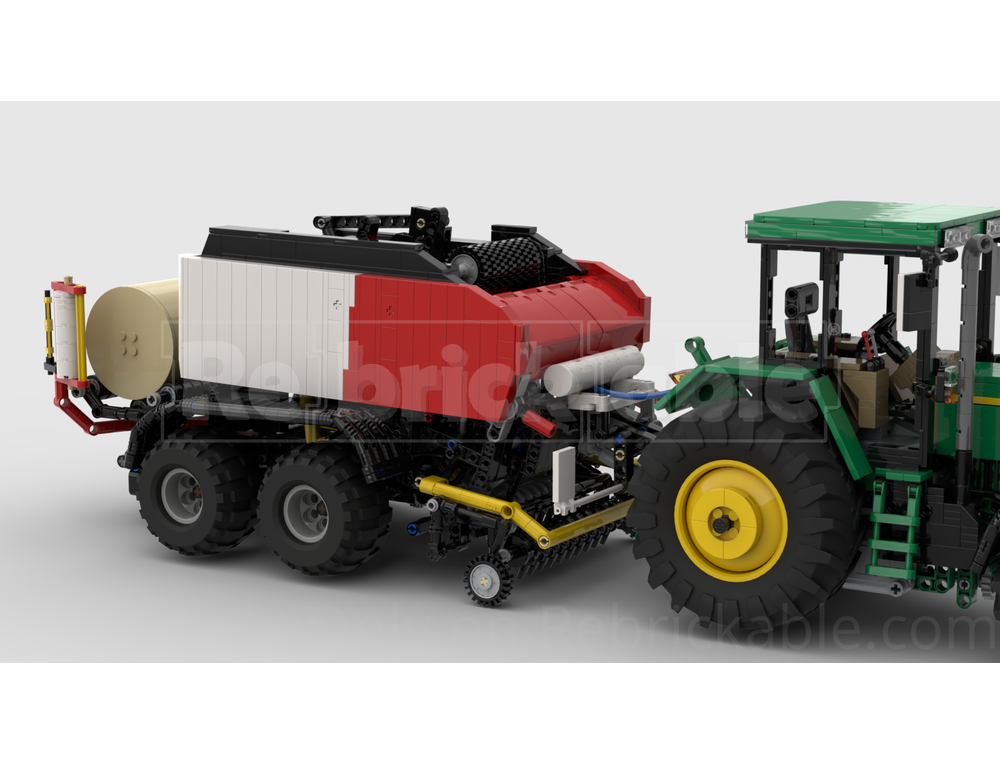 LEGO MOC Pöttinger Impress round baler by Odin_bricks | Rebrickable ...