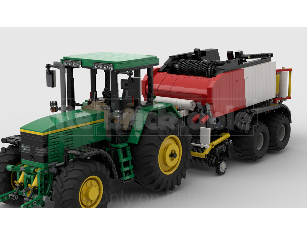 LEGO MOC Pöttinger Impress round baler by Odin_bricks | Rebrickable ...