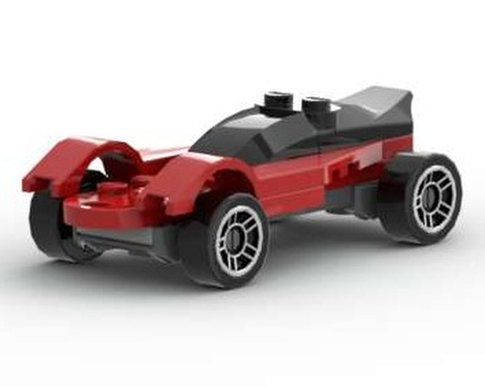 LEGO MOC Racer Red by HHHMocs | Rebrickable - Build with LEGO