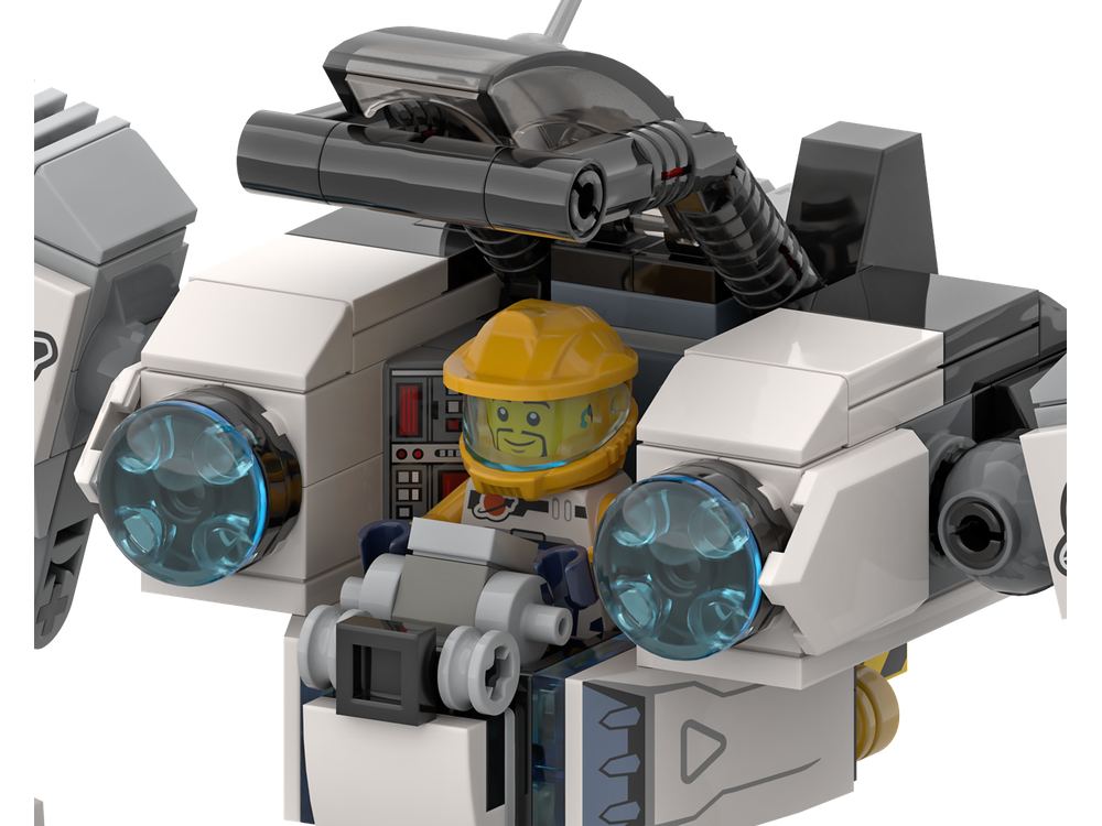 LEGO MOC Heavy Construction Mech II by Mech_Error | Rebrickable - Build ...
