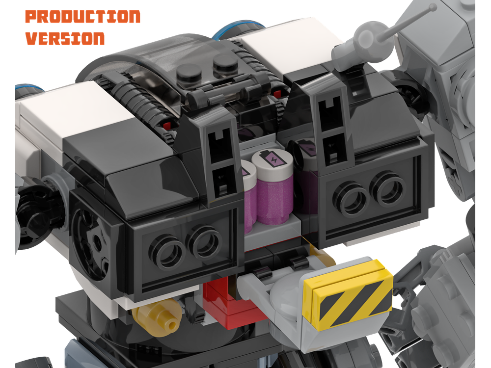 LEGO MOC Heavy Construction Mech II by Mech_Error | Rebrickable - Build ...