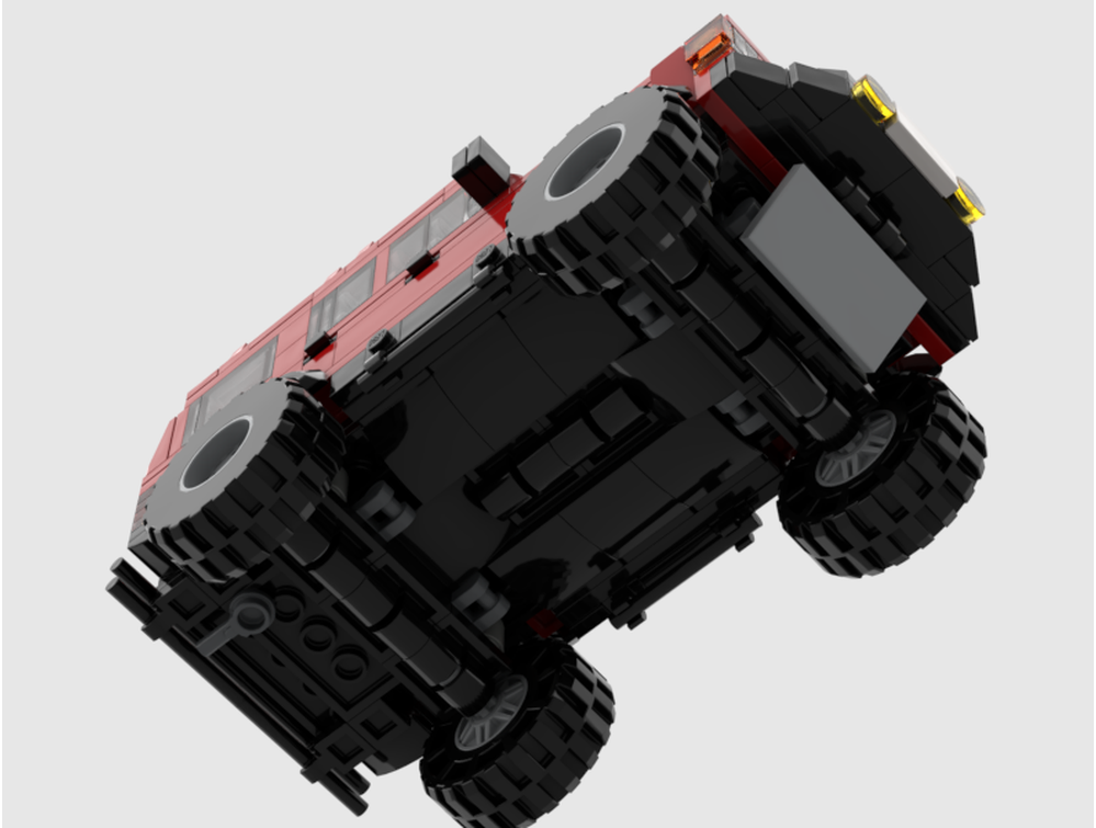 LEGO MOC Jeep Cherokee XJ Offroad by BowTiedTurismo | Rebrickable ...