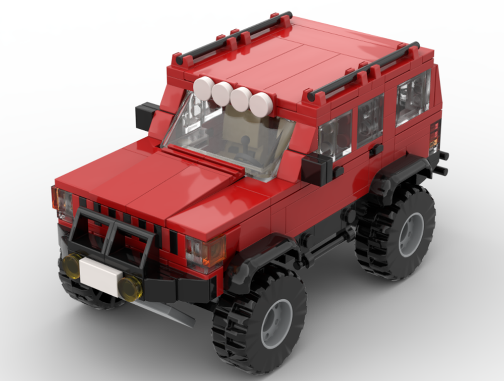 LEGO MOC Jeep Cherokee XJ Offroad by BowTiedTurismo | Rebrickable ...
