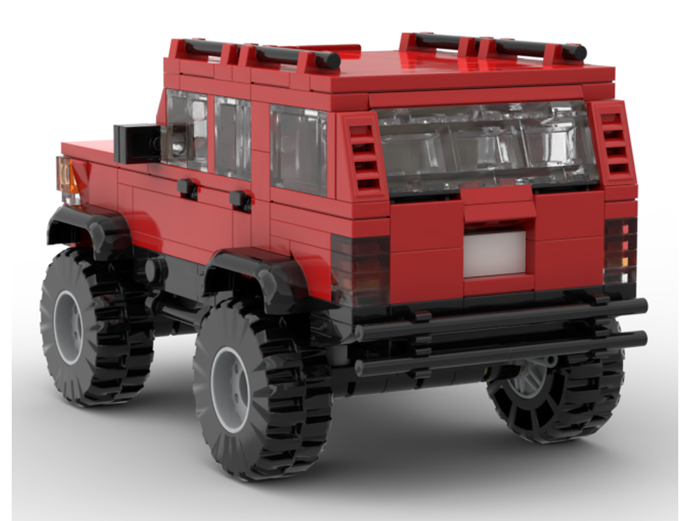 LEGO MOC Jeep Cherokee XJ Offroad by BowTiedTurismo | Rebrickable ...