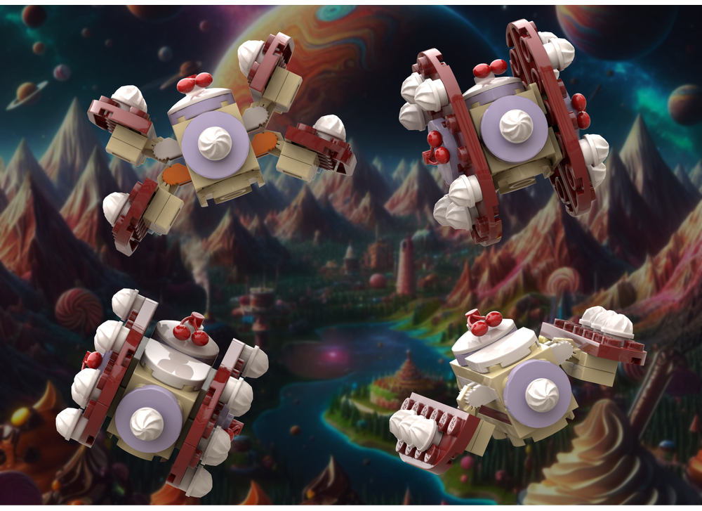 LEGO MOC Pie Fighter Collection by Malcav | Rebrickable - Build with LEGO