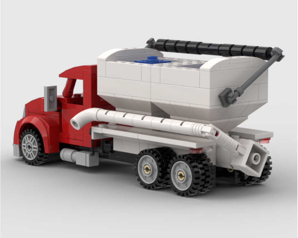 LEGO MOC Fertilizer Tender Truck by Northwoods | Rebrickable - Build ...