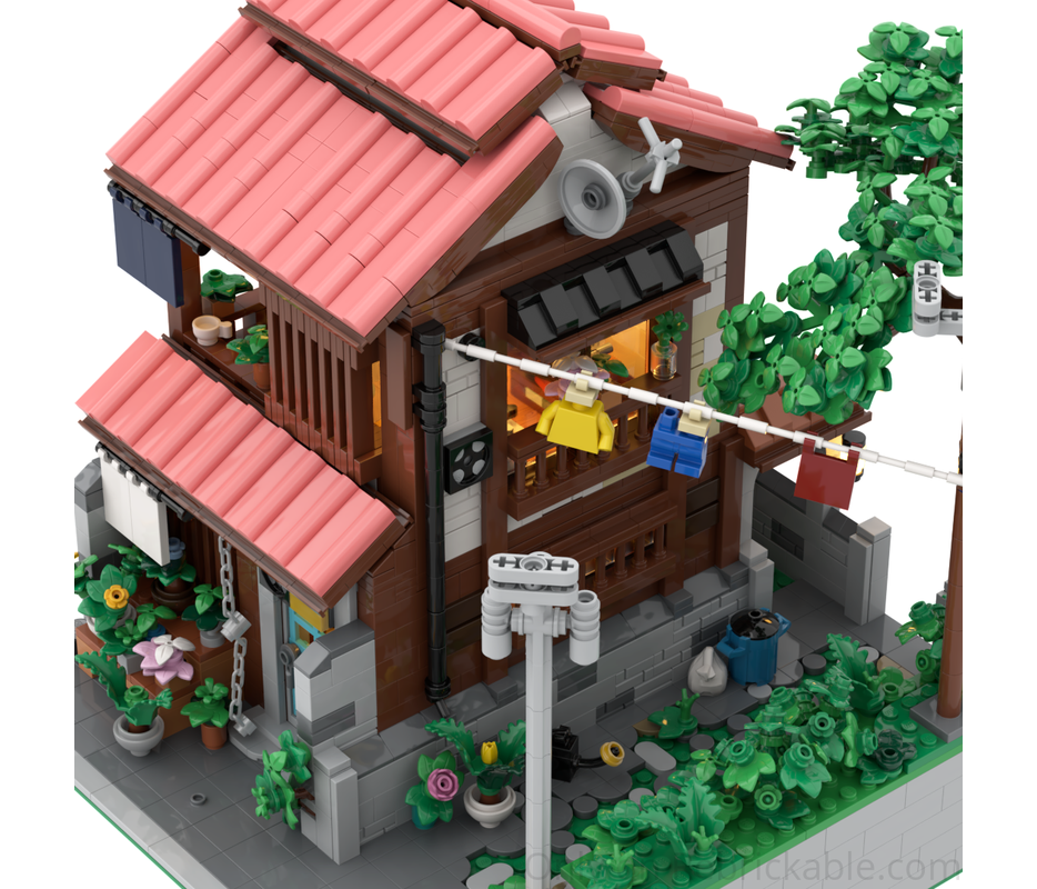 LEGO MOC-209013 the Alley Home by rebelnili | Rebrickable - Build with LEGO