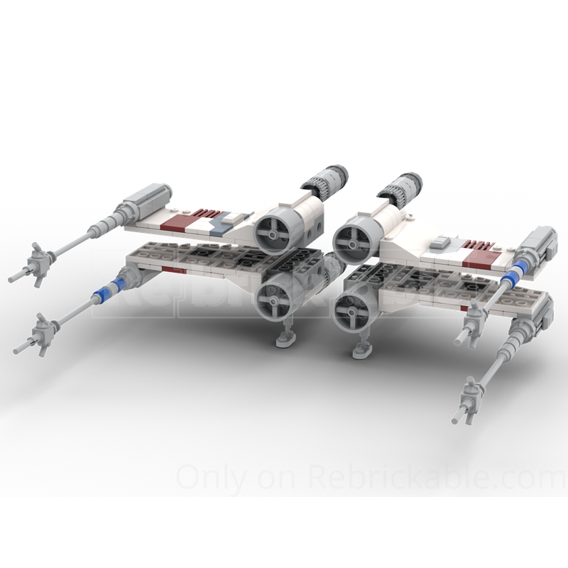 LEGO MOC Wings for X Wing (set 75301) by Rexissussy | Rebrickable ...