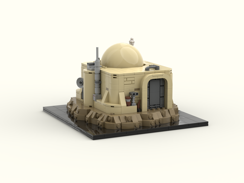 LEGO MOC Obi Wan's hut by u_brick | Rebrickable - Build with LEGO