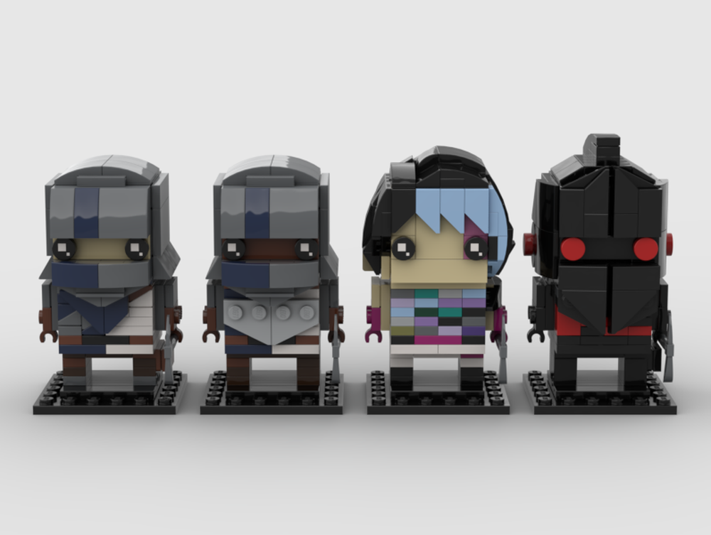 LEGO MOC Fortnite Chapter 1: Season 2 Battle Pass Brickheadz by ...