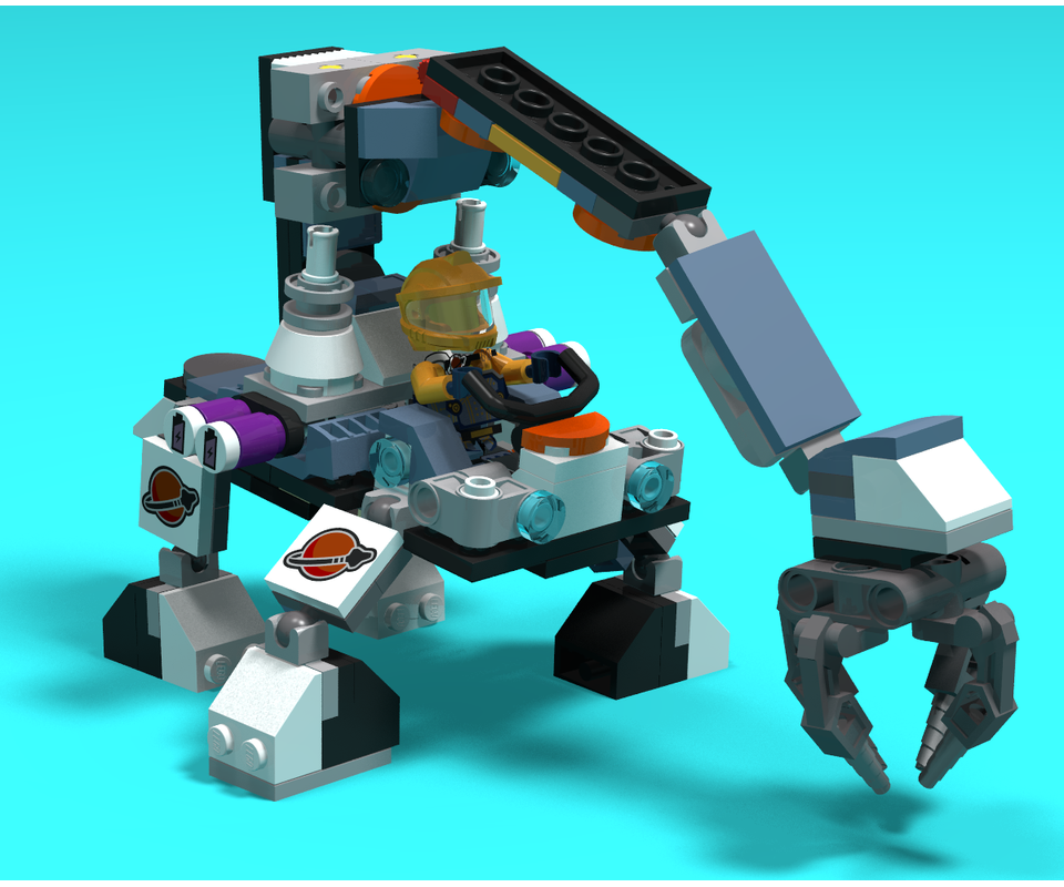 LEGO MOC City Space Elite Excavation Crew by Motorsagmannen ...