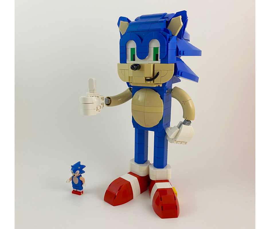 LEGO MOC Sonic The Hedgehog by brickfolk | Rebrickable - Build with LEGO