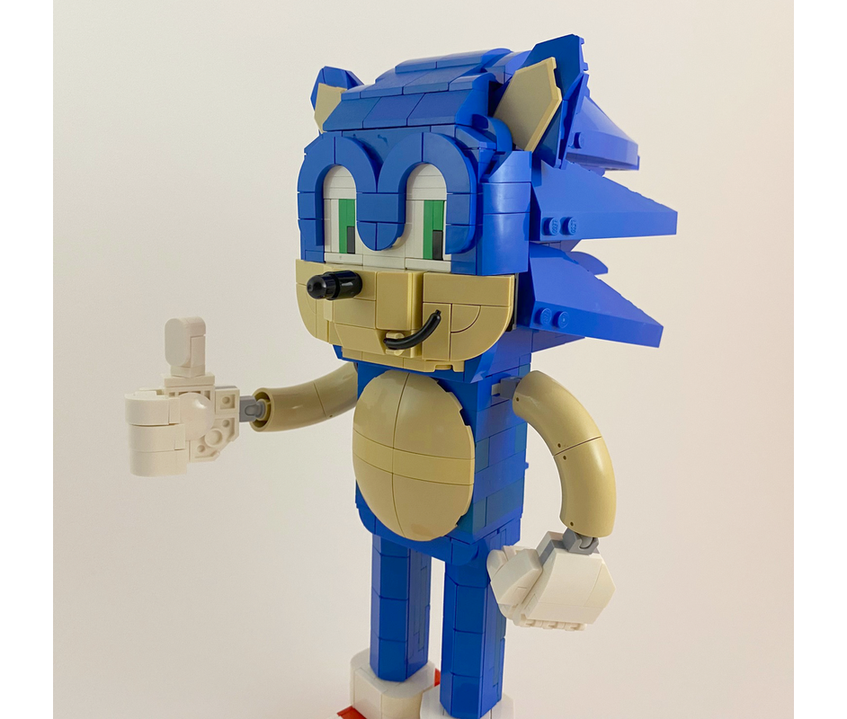 LEGO MOC Sonic The Hedgehog by brickfolk | Rebrickable - Build with LEGO