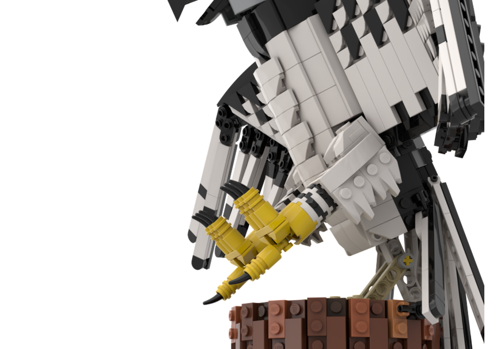 LEGO MOC Harpy Eagle by makoto_lake | Rebrickable - Build with LEGO