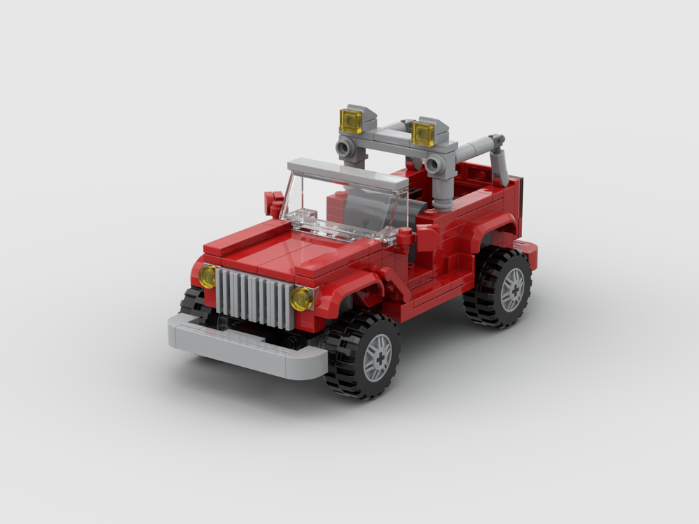 LEGO MOC SPEED CHAMPIONS X-MEN WOLVERINE JEEP / X-MEN JEEP by DETAIL ...