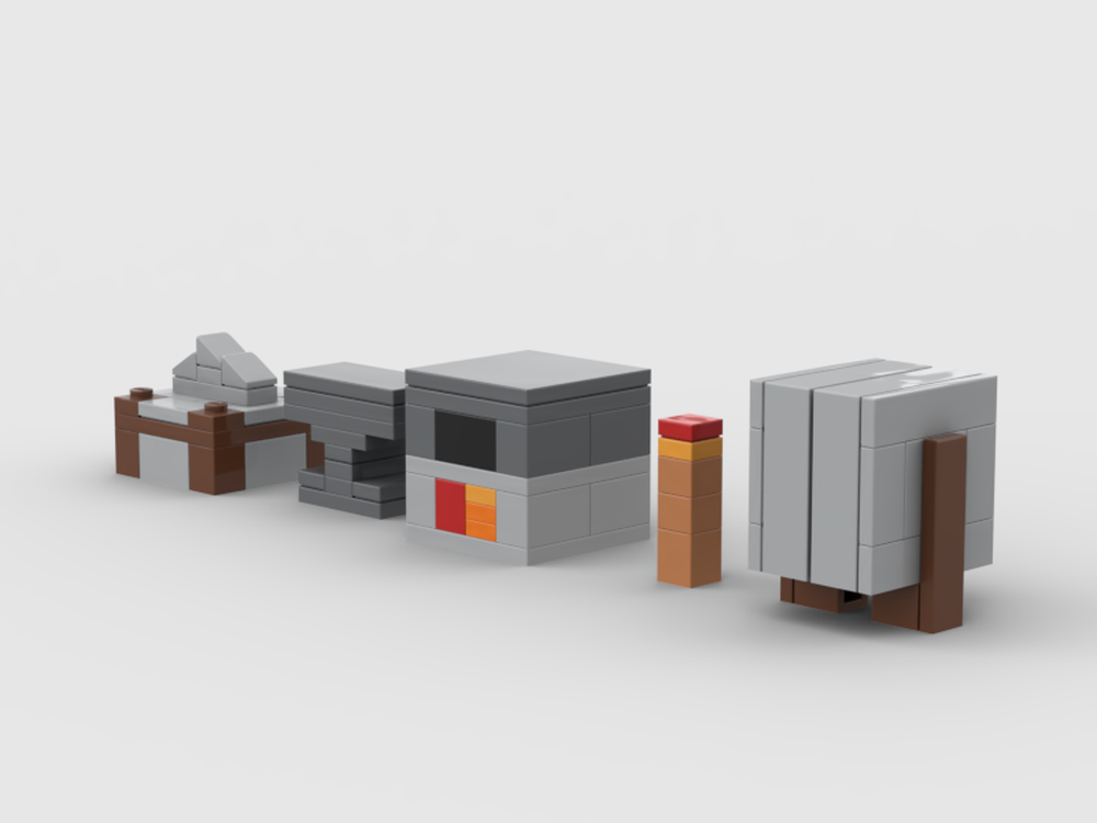 LEGO MOC Minecraft utility blocks by TheEmpireStrikesBrick ...