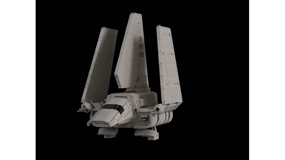 LEGO MOC-209058 Imperial Shuttle by Garlic_BreadJJ | Rebrickable ...