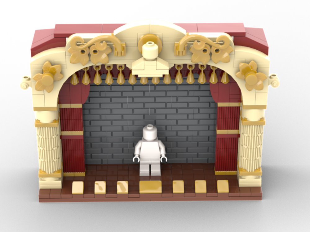 LEGO MOC Large Proscenium Arch by AntOrman | Rebrickable - Build with LEGO