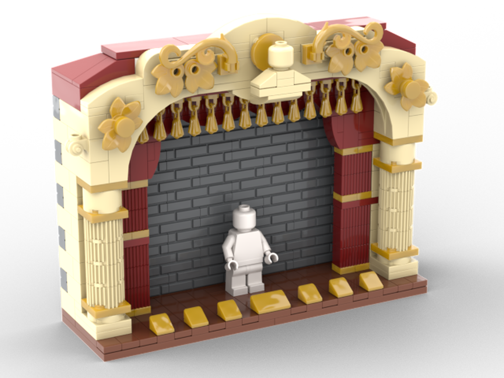 LEGO MOC Large Proscenium Arch by AntOrman | Rebrickable - Build with LEGO