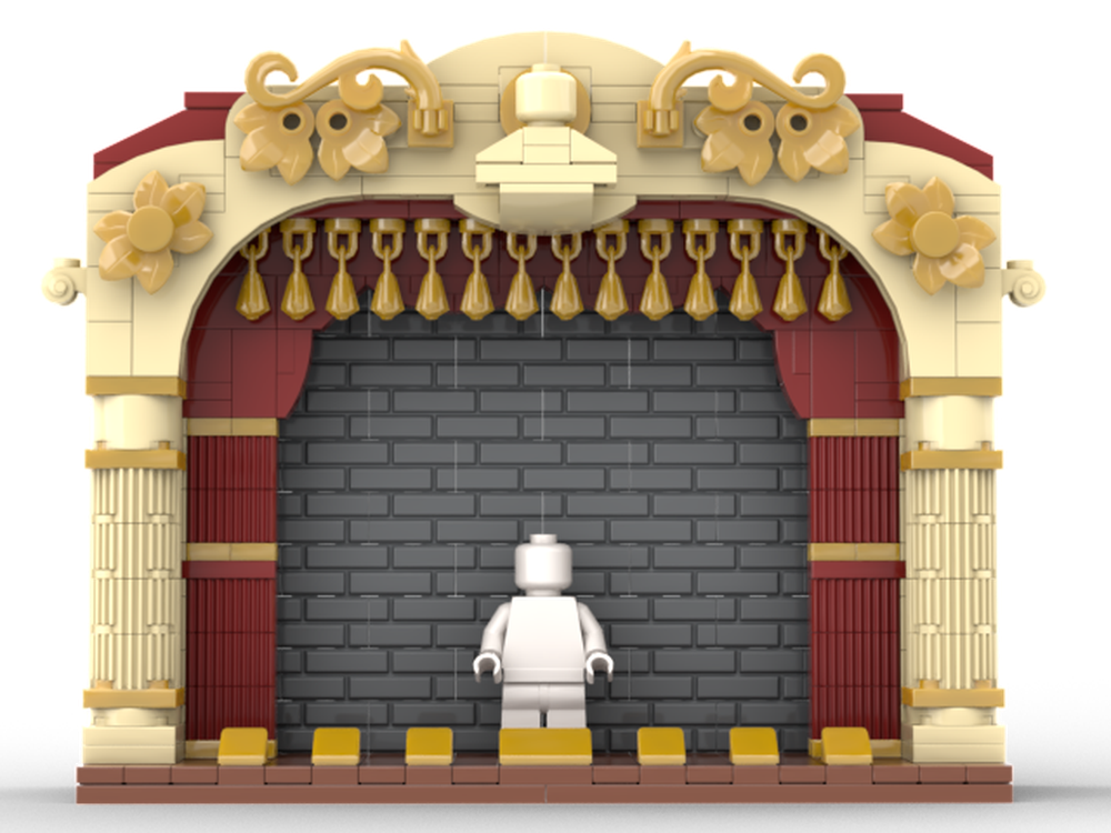 LEGO MOC Large Proscenium Arch by AntOrman | Rebrickable - Build with LEGO