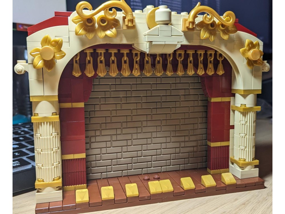 LEGO MOC Large Proscenium Arch by AntOrman | Rebrickable - Build with LEGO