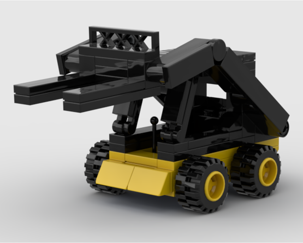 LEGO MOC Skid Steer by Northwoods | Rebrickable - Build with LEGO