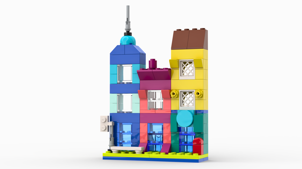 LEGO MOC 11038 City Skyline by Lenarex | Rebrickable - Build with LEGO