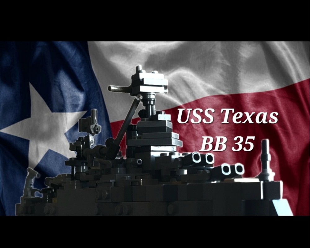 LEGO MOC USS Texas BB-35 (1945) by Diamondguy7567 | Rebrickable - Build ...