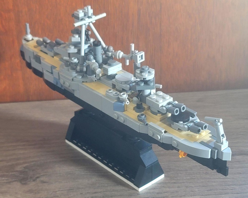 LEGO MOC USS Texas BB 35 (1945) by Diamondguy7567 | Rebrickable - Build ...