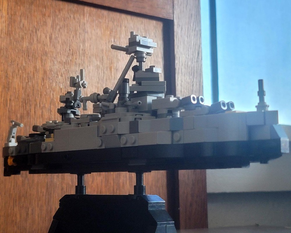 LEGO MOC USS Texas BB 35 (1945) by Diamondguy7567 | Rebrickable - Build ...