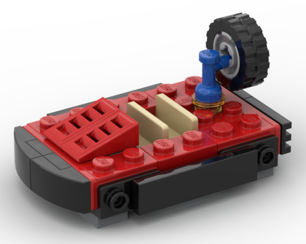 Lego Moc 31040 Hovercraft By Maratus Rebrickable Build With Lego
