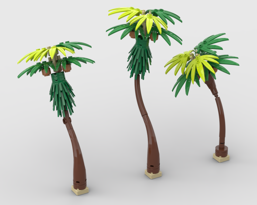 LEGO MOC Palm Tree #3 by gabizon | Rebrickable - Build with LEGO