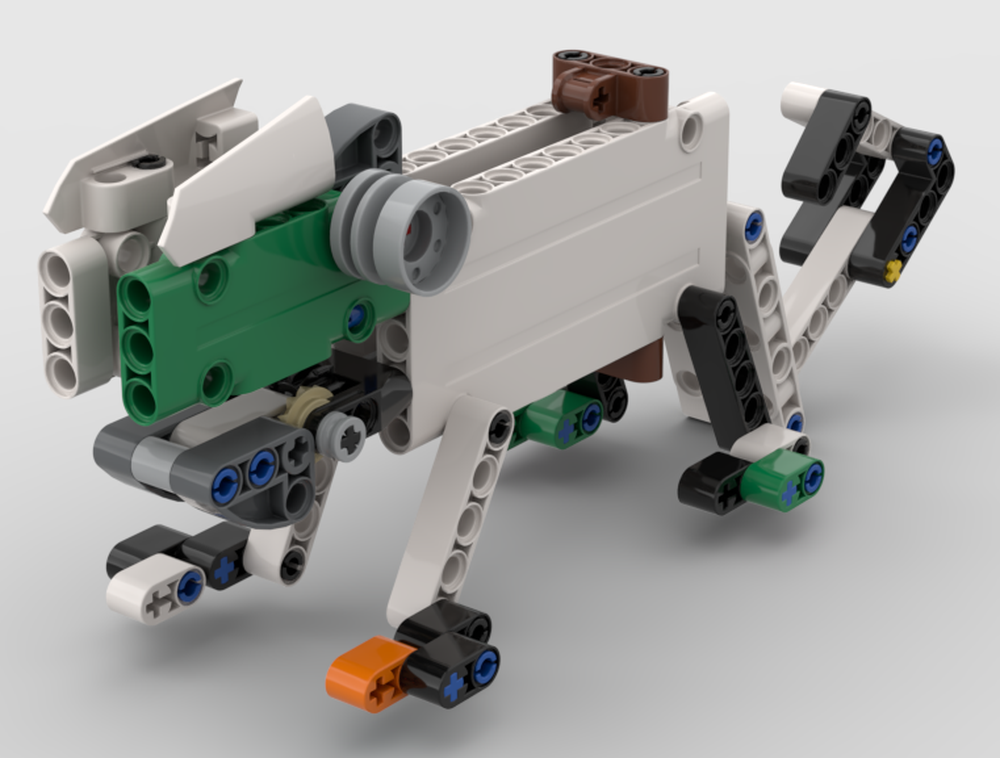 LEGO MOC 42167 Chameleon by GO4TLink | Rebrickable - Build with LEGO