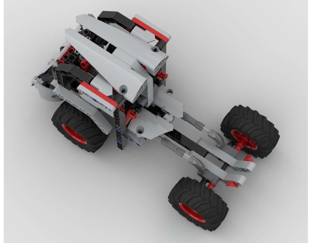 Lego Moc Truck 42200 Alternative By Erikgs Rebrickable Build With Lego