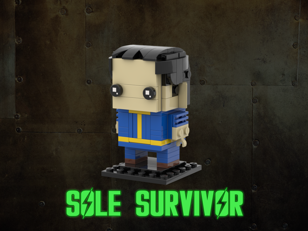 LEGO MOC-209091 Sole Survivor Brickheadz | Fallout 4 by obiblock ...