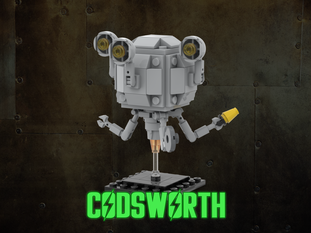 LEGO MOC Codsworth Brickheadz | Fallout 4 by obiblock | Rebrickable ...