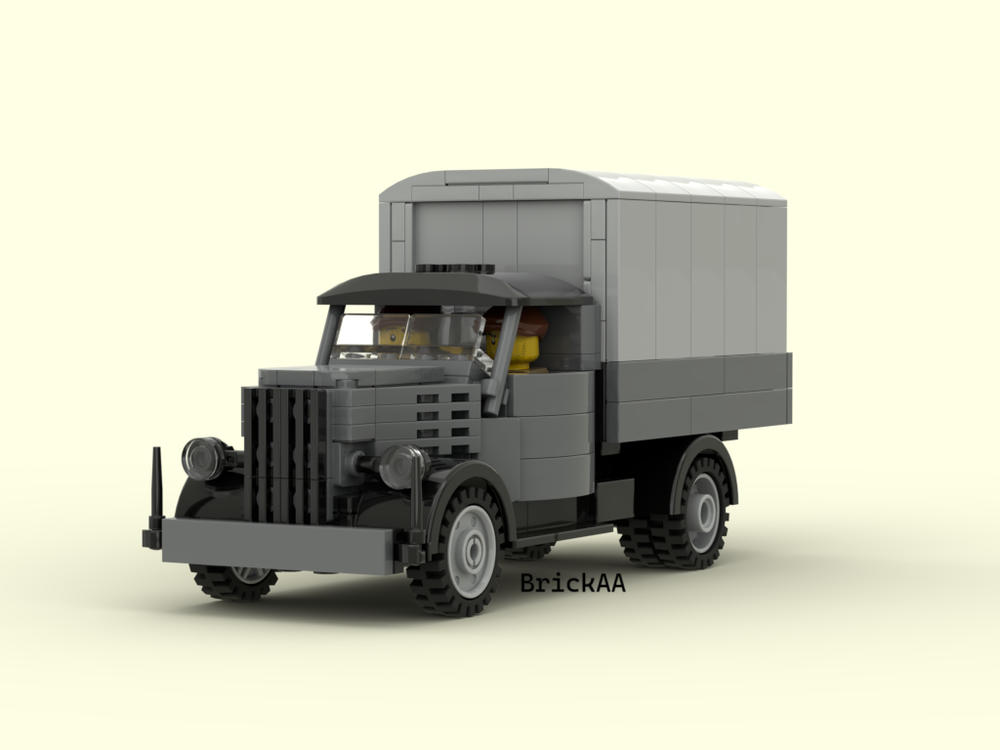 LEGO MOC Opel Blitz by BrickAA | Rebrickable - Build with LEGO