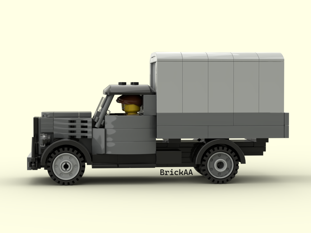 LEGO MOC Opel Blitz by BrickAA | Rebrickable - Build with LEGO