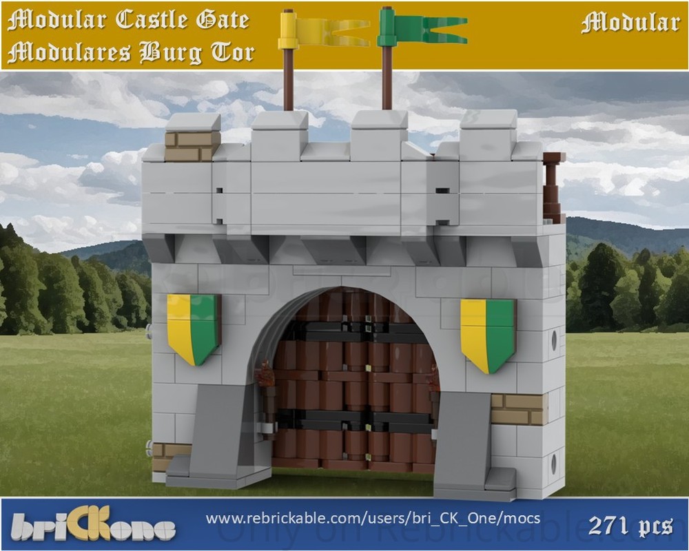 LEGO MOC-209108 Modular Castle Basic Set by bri_CK_One | Rebrickable ...