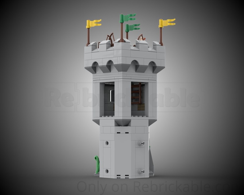 LEGO MOC Modular Castle Basic Set by bri_CK_One | Rebrickable - Build ...