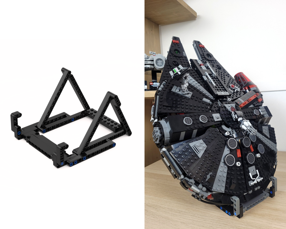 LEGO MOC Stand for Dark Falcon by Tsayck | Rebrickable - Build with LEGO