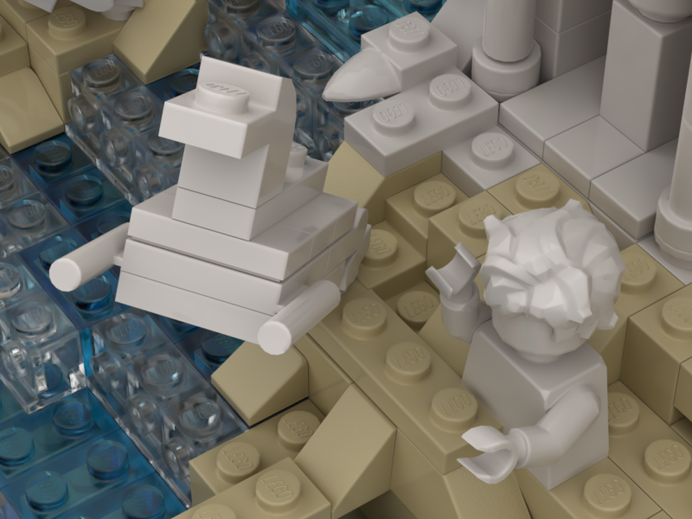 LEGO MOC Trevi Fountain by PaulMOCs2023 | Rebrickable - Build with LEGO