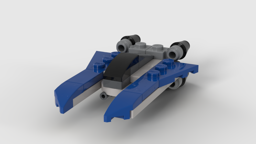 LEGO MOC Mini UT-60D U-wing by AbvAvrgUndrAchvr | Rebrickable - Build ...
