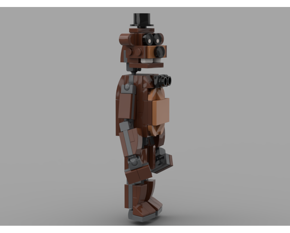 LEGO MOC Freddy Fazbear - Five Nights at Freddy's (2014) by Kaidorah ...