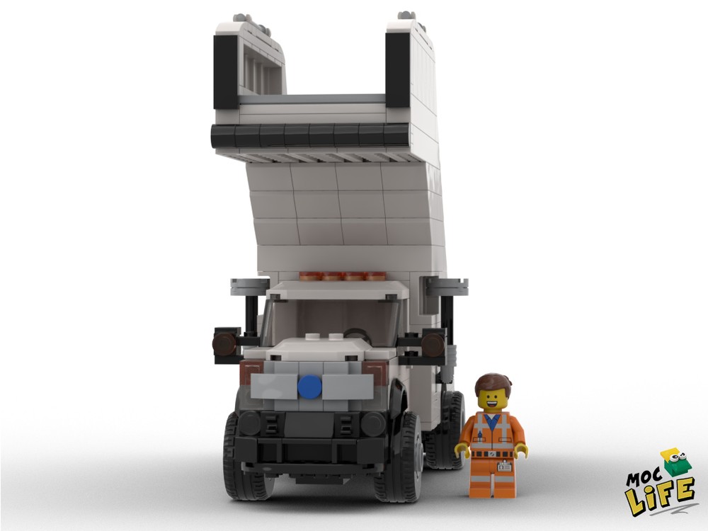 LEGO MOC Ford F-450 dually regular cab stairs truck by MocLife ...