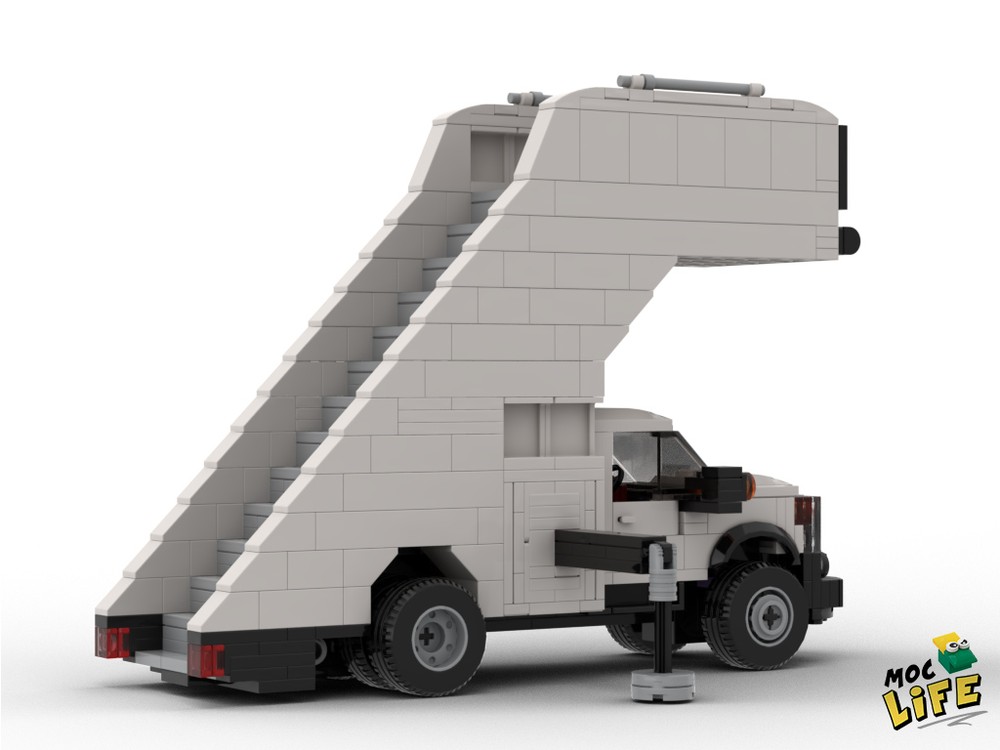 LEGO MOC Ford F-450 dually regular cab stairs truck by MocLife ...