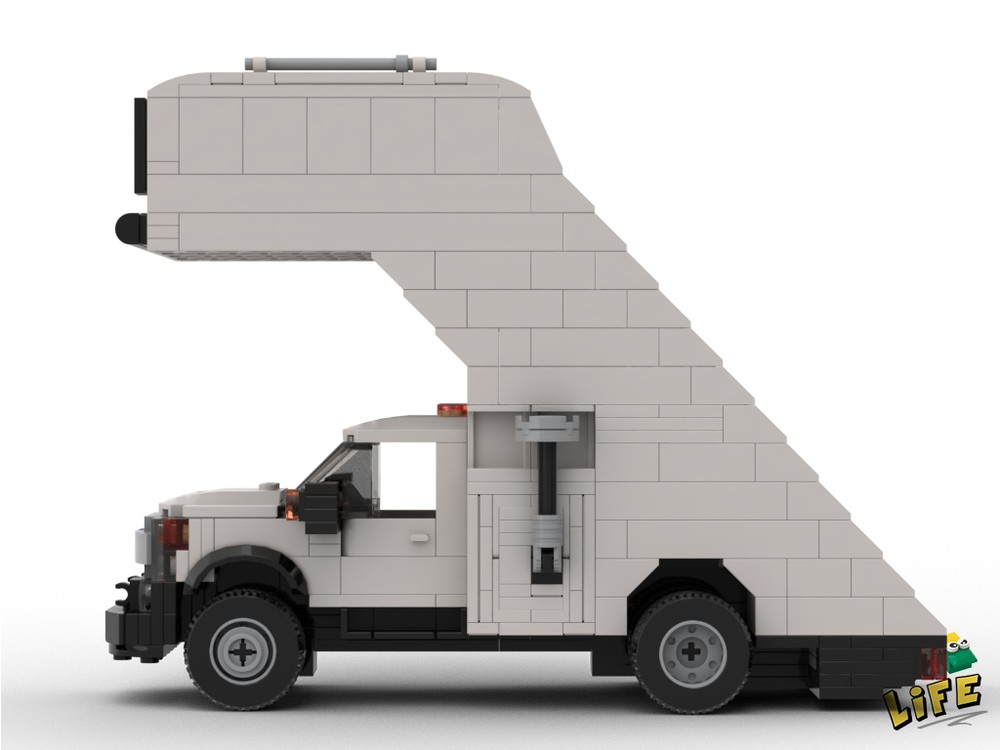 LEGO MOC Ford F-450 dually regular cab stairs truck by MocLife ...