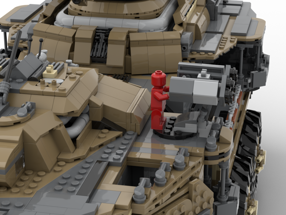LEGO MOC Halo UNSC Mammoth by Mh.bricks | Rebrickable - Build with LEGO